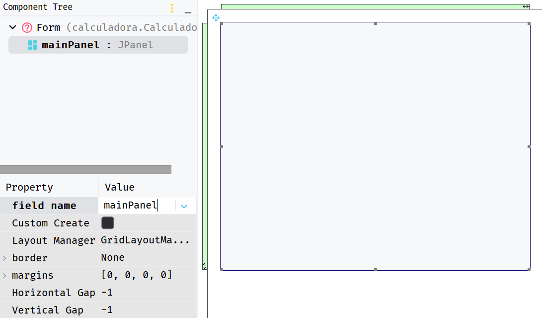 Iniciando el proyecto de la calculadora en Java | Programación Visual
