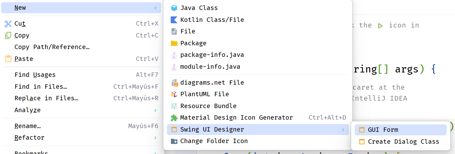 Iniciando el proyecto de la calculadora en Java | Programación Visual