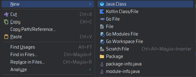Creando el proyecto y la primera clase | UNITEC RPG