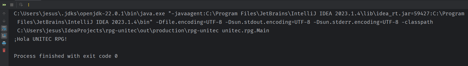 Creando el proyecto y la primera clase | UNITEC RPG
