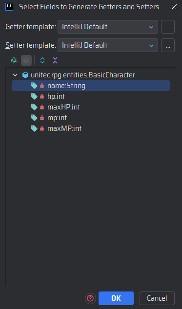 BasicCharacter | UNITEC RPG
